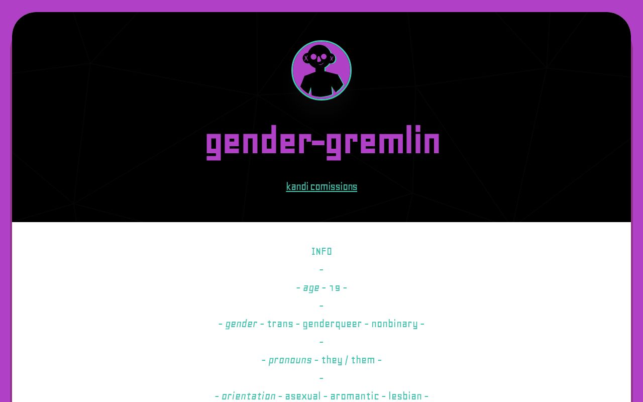 gender gremlin garbage